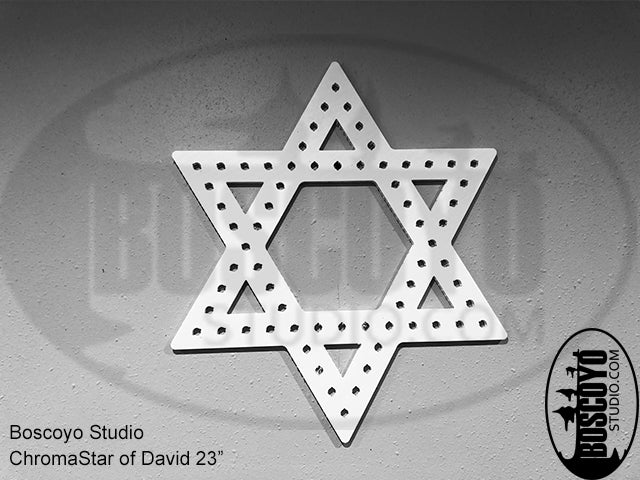 ChromaStar of David – Mattos Designs LLC