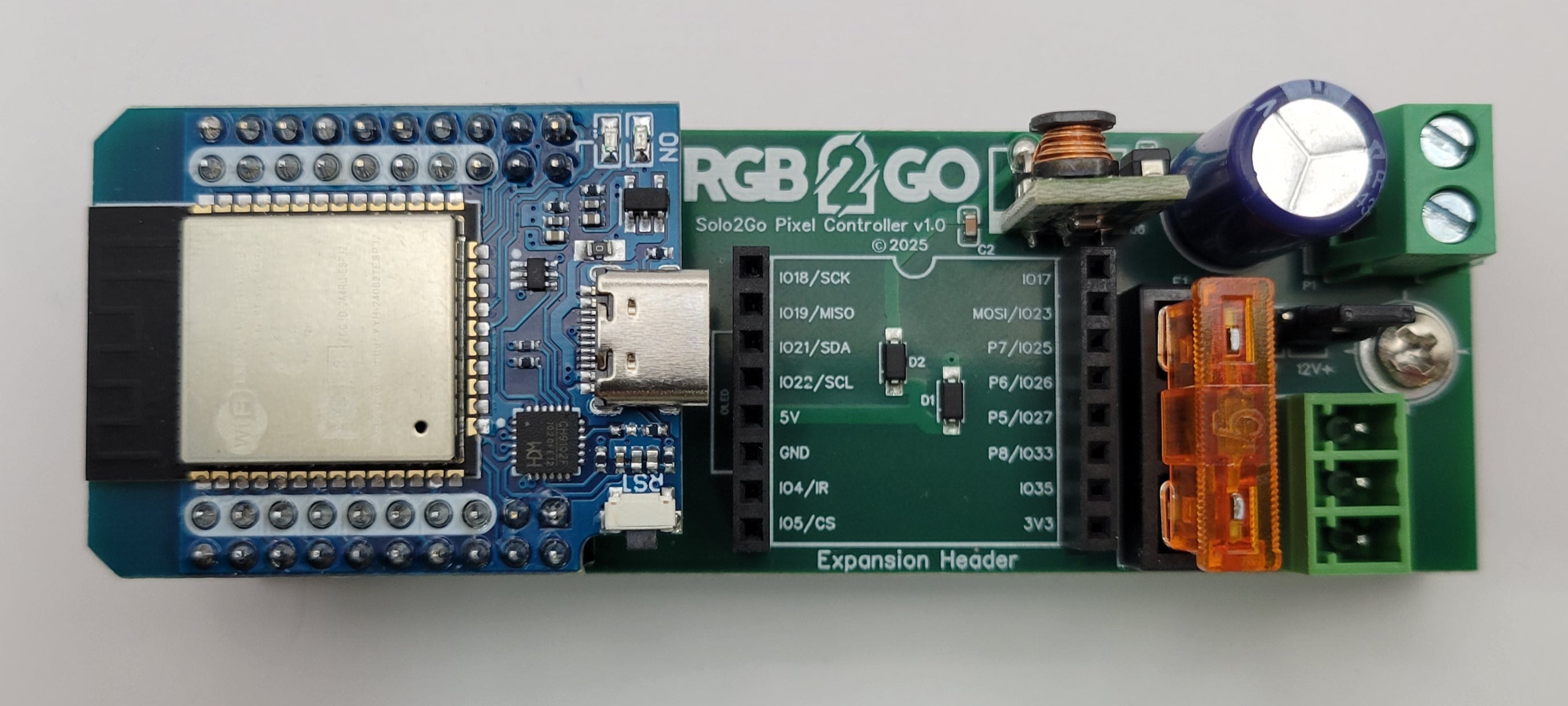 Solo2Go 1-Port Wi-Fi Pixel Controller – Mattos Designs LLC