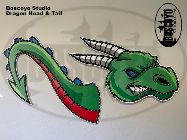 DayCorO™ HiRes Dragon Head & Tail – Mattos Designs LLC