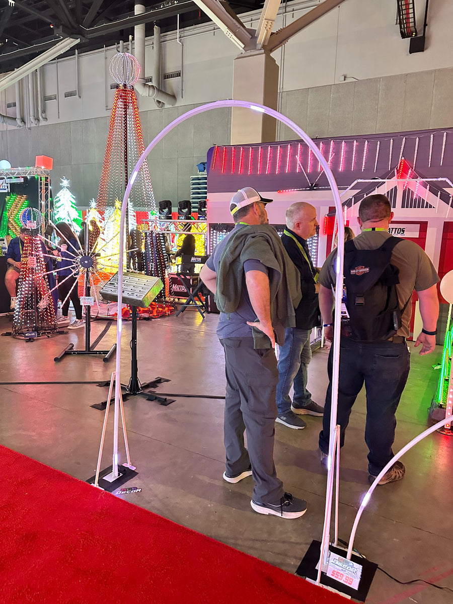 🌟 RGB Decor NEON Pathway Arch – Illuminate Your Holiday Walkways 🎄 ...