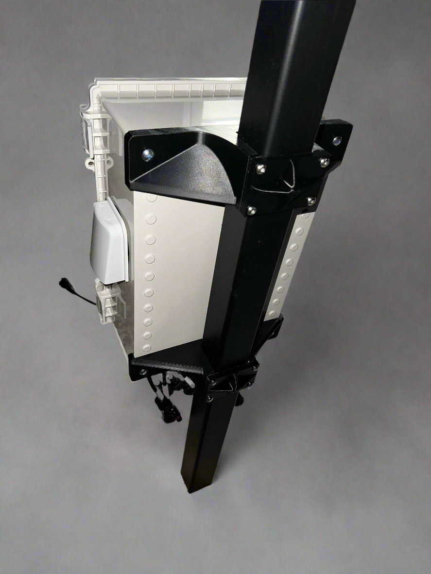 Mega Tree Pole Mount For LED Pixel Enclosure – Mattos Designs LLC