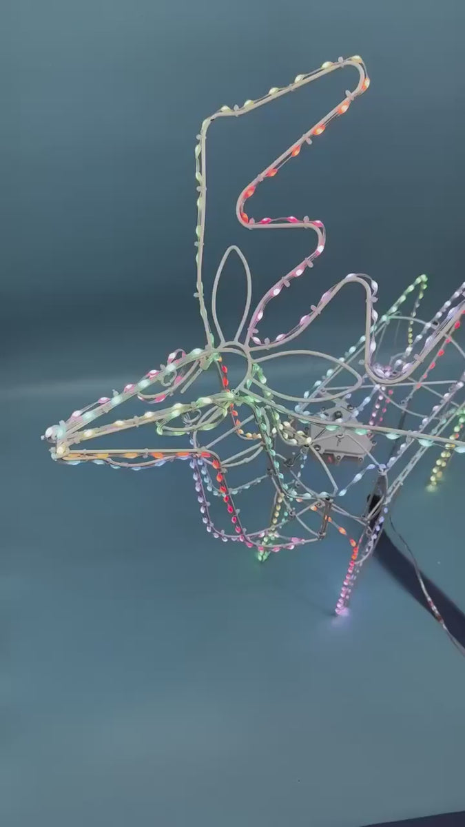 RGB Decor 3D Deer – A Mesmerizing Addition to Your Holiday Display 🌟 ...